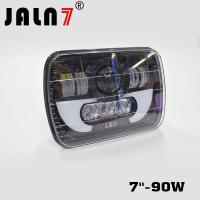 China Led Work Light JALN7 7Inchs 90W Car Driving Lights Fog Light Off Road Lamp Car Boat Truck SUV JEEP ATV Led Light for sale