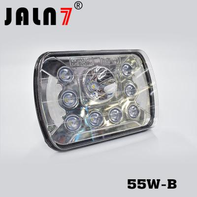 China Led Work Light JALN7 55W Car Driving Lights Fog Light Off Road Lamp Car Boat Truck SUV JEEP ATV Led Light for sale