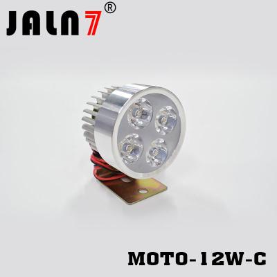 China Motorcycle Headlight Led JALN7 12W Driving Lights Fog Light Off Road Lamp Car Boat Truck SUV JEEP ATV Led Light for sale