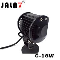 China LED Light Bar JALN7 18W CREE Spot Flood Combo LED Driving Lamp Super Bright Off Road Lights LED Work Light Boat Jeep for sale