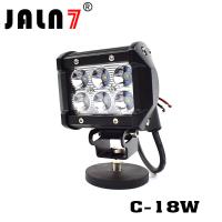 China LED Light Bar JALN7 18W CREE Spot Flood Combo LED Driving Lamp Super Bright Off Road Lights LED Work Light Boat Jeep for sale