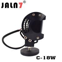 China LED Light Bar JALN7 18W CREE Spot Flood Combo LED Driving Lamp Super Bright Off Road Lights LED Work Light Boat Jeep for sale