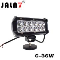 China LED Light Bar JALN7 36W CREE Spot Flood Combo LED Driving Lamp Super Bright Off Road Lights LED Work Light Boat Jeep for sale
