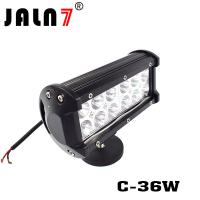 China LED Light Bar JALN7 36W CREE Spot Flood Combo LED Driving Lamp Super Bright Off Road Lights LED Work Light Boat Jeep for sale