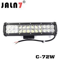 China LED Light Bar JALN7 72W CREE Spot Flood Combo LED Driving Lamp Super Bright Off Road Lights LED Work Light Boat Jeep for sale
