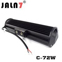 China LED Light Bar JALN7 72W CREE Spot Flood Combo LED Driving Lamp Super Bright Off Road Lights LED Work Light Boat Jeep for sale