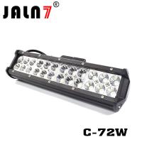 China LED Light Bar JALN7 72W CREE Spot Flood Combo LED Driving Lamp Super Bright Off Road Lights LED Work Light Boat Jeep for sale