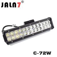 China LED Light Bar JALN7 72W CREE Spot Flood Combo LED Driving Lamp Super Bright Off Road Lights LED Work Light Boat Jeep for sale