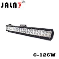 China LED Light Bar JALN7 126W CREE Spot Flood Combo LED Driving Lamp Super Bright Off Road Lights LED Work Light Boat Jeep for sale