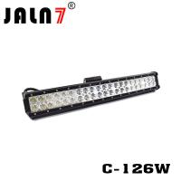 China LED Light Bar JALN7 126W CREE Spot Flood Combo LED Driving Lamp Super Bright Off Road Lights LED Work Light Boat Jeep for sale