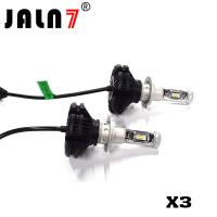 China LED Headlight Bulbs JALN7 X3 LED Conversion Kits Extremely Super Bright H1/H4/H7/H11/9005/9006 50W 6000lm for sale