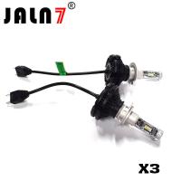 China LED Headlight Bulbs JALN7 X3 LED Conversion Kits Extremely Super Bright H1/H4/H7/H11/9005/9006 50W 6000lm for sale