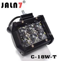 China Led Work Light JALN7 18W Lens Car Driving Lights Fog Light Off Road Lamp Car Boat Truck SUV JEEP ATV Led Light for sale