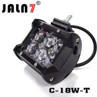 China Led Work Light JALN7 18W Lens Car Driving Lights Fog Light Off Road Lamp Car Boat Truck SUV JEEP ATV Led Light for sale