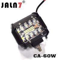 China LED Light Bar JALN7 60W Spot Flood Combo LED Driving Lamp Super Bright Off Road Lights LED Work Light Boat Jeep for sale