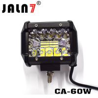 China LED Light Bar JALN7 60W Spot Flood Combo LED Driving Lamp Super Bright Off Road Lights LED Work Light Boat Jeep for sale