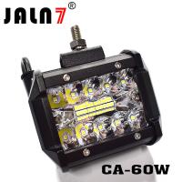 China LED Light Bar JALN7 60W Spot Flood Combo LED Driving Lamp Super Bright Off Road Lights LED Work Light Boat Jeep for sale
