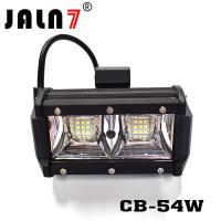 China LED Light Bar JALN7 54W Spot Flood Combo LED Driving Lamp Super Bright Off Road Lights LED Work Light Boat Jeep for sale