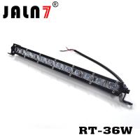 China LED Light Bar JALN7 36W LensCREE Spot Flood Combo LED Driving Lamp Super Bright Off Road Lights LED Work Light Boat Jeep for sale