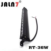 China LED Light Bar JALN7 36W LensCREE Spot Flood Combo LED Driving Lamp Super Bright Off Road Lights LED Work Light Boat Jeep for sale