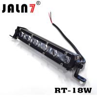 China LED Light Bar JALN7 18W LensCREE Spot Flood Combo LED Driving Lamp Super Bright Off Road Lights LED Work Light Boat Jeep for sale