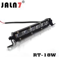 China LED Light Bar JALN7 18W LensCREE Spot Flood Combo LED Driving Lamp Super Bright Off Road Lights LED Work Light Boat Jeep for sale