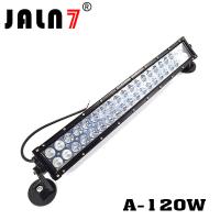 China LED Light Bar JALN7 21.5Inch 120W Spot Flood Combo LED Driving Lamp Super Bright Off Road Light LED Work Light Boat Jeep for sale