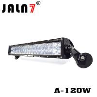China LED Light Bar JALN7 21.5Inch 120W Spot Flood Combo LED Driving Lamp Super Bright Off Road Light LED Work Light Boat Jeep for sale