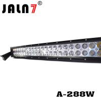 China LED Light Bar JALN7 50Inch 288W Spot Flood Combo LED Driving Lamp Super Bright Off Road Lights LED Work Light Boat Jeep for sale