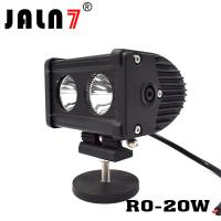 China LED Light Bar JALN7 20W CREE Spot Flood Combo LED Driving Lamp Super Bright Off Road Lights LED Work Light Boat Jeep for sale