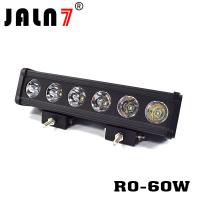 China LED Light Bar JALN7 60W CREE Spot Flood Combo LED Driving Lamp Super Bright Off Road Lights LED Work Light Boat Jeep for sale