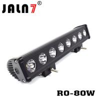 China LED Light Bar JALN7 80W CREE Spot Flood Combo LED Driving Lamp Super Bright Off Road Lights LED Work Light Boat Jeep for sale