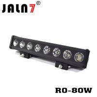 China LED Light Bar JALN7 80W CREE Spot Flood Combo LED Driving Lamp Super Bright Off Road Lights LED Work Light Boat Jeep for sale
