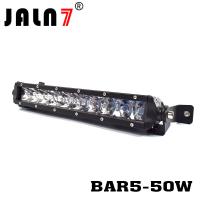 China LED Light Bar JALN7 10Inch 50W CREE Original Spot LED Driving Lamp Super Bright Off Road Lights LED Work Light for sale