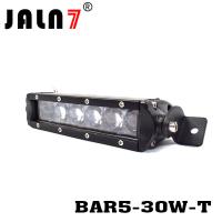 China LED Light Bar JALN7 7.5Inch 30W Lens CREE Original Spot LED Driving Lamp Super Bright Off Road Lights LED Work Light for sale