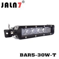 China LED Light Bar JALN7 7.5Inch 30W Lens CREE Original Spot LED Driving Lamp Super Bright Off Road Lights LED Work Light for sale