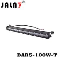 China LED Light Bar JALN7 20Inch 100W Lens CREE Original Spot LED Driving Lamp Super Bright Off Road Lights LED Work Light for sale
