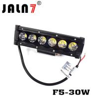 China LED Light Bar JALN7 30W Spot Flood Beam LED Driving Lamp Super Bright Off Road Lights LED Work Light Boat Jeep for sale
