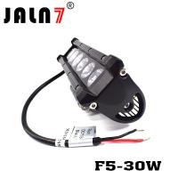China LED Light Bar JALN7 30W Spot Flood Beam LED Driving Lamp Super Bright Off Road Lights LED Work Light Boat Jeep for sale