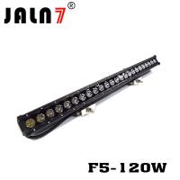 China LED Light Bar JALN7 120W Spot Flood Beam LED Driving Lamp Super Bright Off Road Lights LED Work Light Boat Jeep for sale