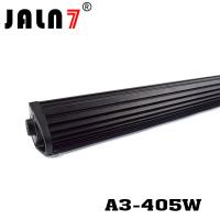 China LED Light Bar JALN7 405W 3Rows Combo Beam LED Driving Lamp Super Bright Off Road Lights LED Work Light Boat Jeep for sale