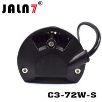 China LED Light Bar JALN7 72W 3Rows Spot LED Driving Lamp Super Bright Off Road Lights LED Work Light Boat Jeep for sale