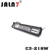 China LED Light Bar JALN7 216W 3Rows Combo Beam LED Driving Lamp Super Bright Off Road Lights LED Work Light Boat Jeep for sale