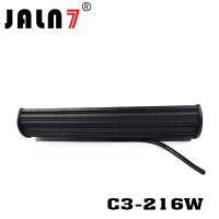 China LED Light Bar JALN7 216W 3Rows Combo Beam LED Driving Lamp Super Bright Off Road Lights LED Work Light Boat Jeep for sale