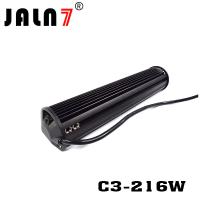 China LED Light Bar JALN7 216W 3Rows Combo Beam LED Driving Lamp Super Bright Off Road Lights LED Work Light Boat Jeep for sale