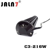 China LED Light Bar JALN7 216W 3Rows Combo Beam LED Driving Lamp Super Bright Off Road Lights LED Work Light Boat Jeep for sale