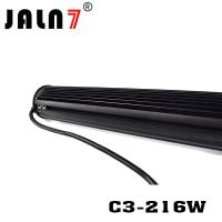 China LED Light Bar JALN7 216W 3Rows Combo Beam LED Driving Lamp Super Bright Off Road Lights LED Work Light Boat Jeep for sale