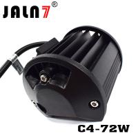 China LED Light Bar JALN7 72W 4Rows Combo Beam LED Driving Lamp Super Bright Off Road Lights LED Work Light Boat Jeep for sale