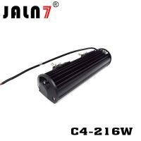 China LED Light Bar JALN7 216W 4Rows Combo Beam LED Driving Lamp Super Bright Off Road Lights LED Work Light Boat Jeep for sale