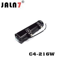 China LED Light Bar JALN7 216W 4Rows Combo Beam LED Driving Lamp Super Bright Off Road Lights LED Work Light Boat Jeep for sale